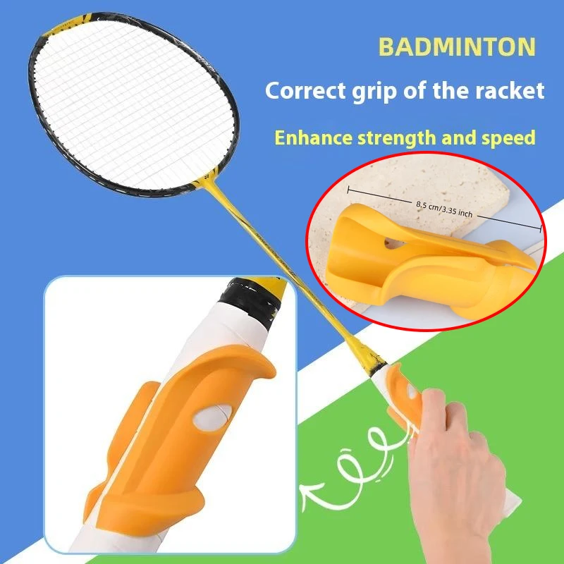 1PCS PP Badminton Grip Aid Improve Skills Universal Tennis Racket Grip ...