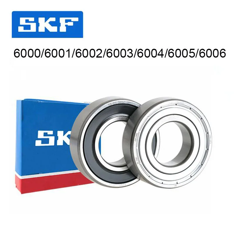 SKF-Bearing-Sweden-Origin-2pcs-6000-6001-6002-6003-6004-6005-6006-2Z ...