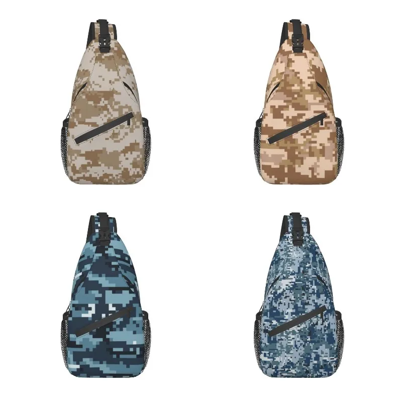 Cool Digital Desert Camo Crossbody Sling Backpack Men Military ...