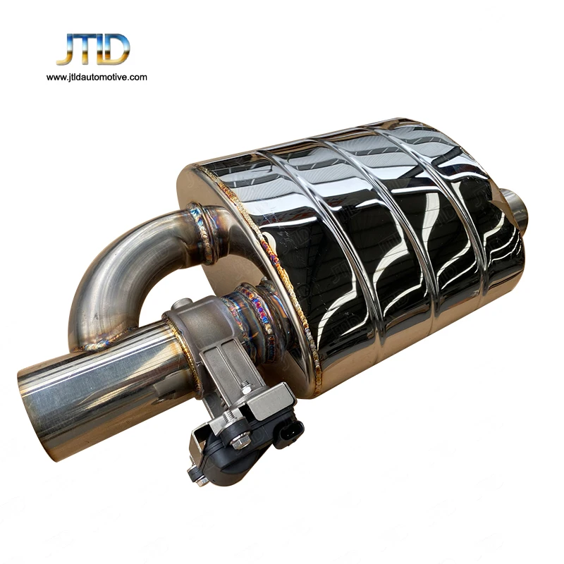 JTLD-Desempenho-SUS304-3-polegada-Universal-76mm-Oval-Silenciador-De ...