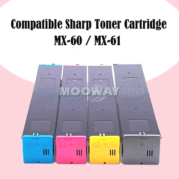 Color Toner Cartridge for SHARP MX-2630 2651 3050 3051 3070 3071 3550 ...
