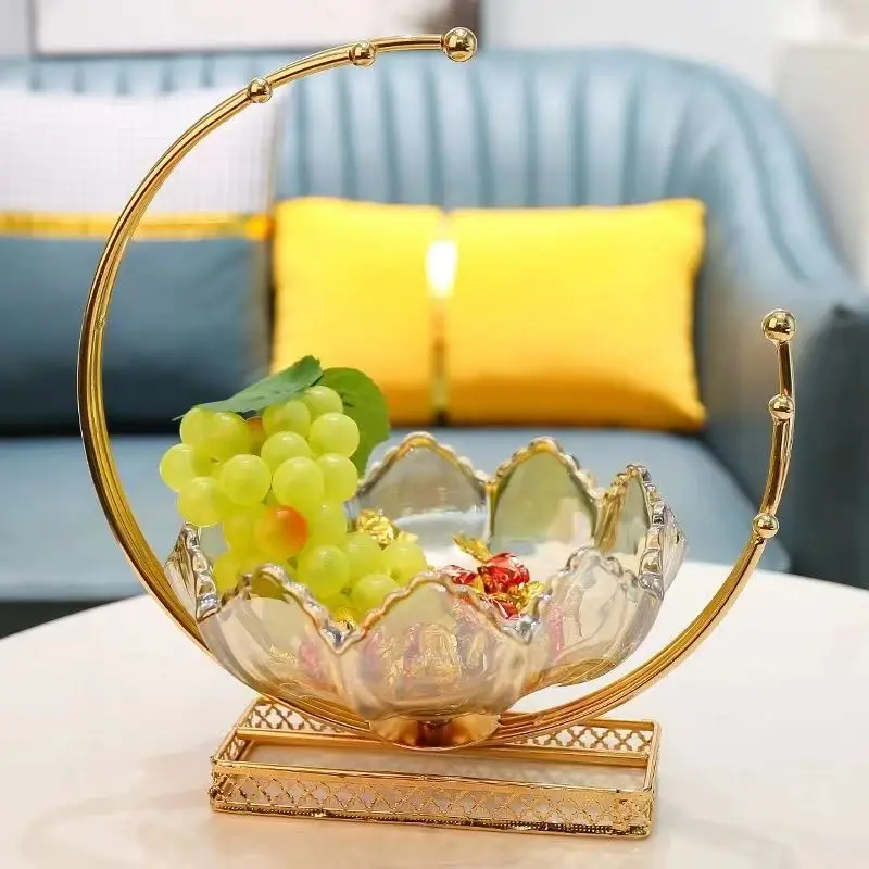 Light-Luxury-European-style-Glass-Dry-Fruit-Tray-for-Storing-Snacks ...