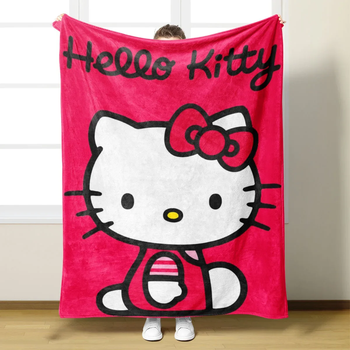 New-Sanrio-Hello-Kitty-Blanket-Digital-Printed-Sofa-Cover-Blanket-Made ...