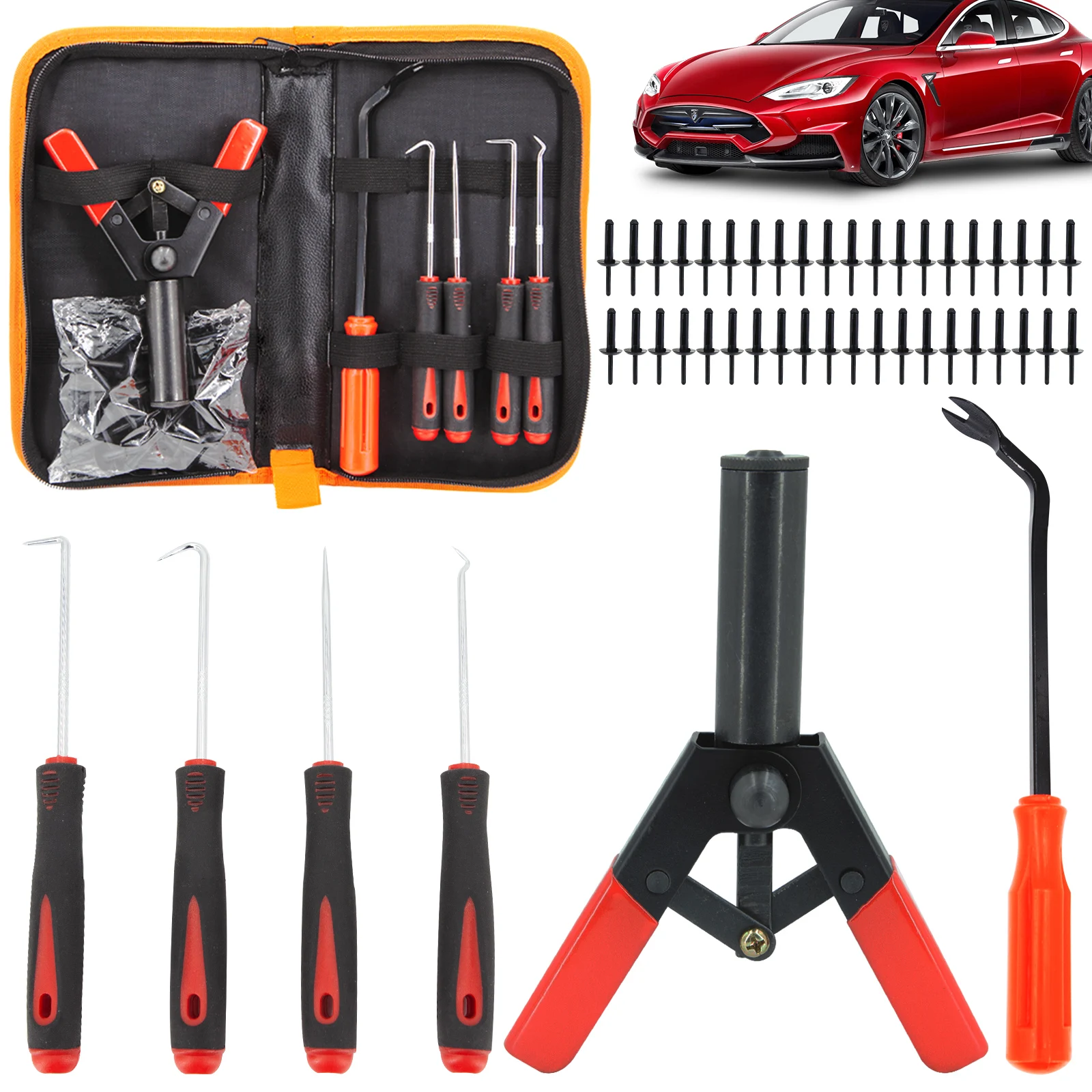 Plastic-Rivet-Gun-Poly-Hand-Riveter-Kit-Removal-Tool-for-Fastening-Door ...