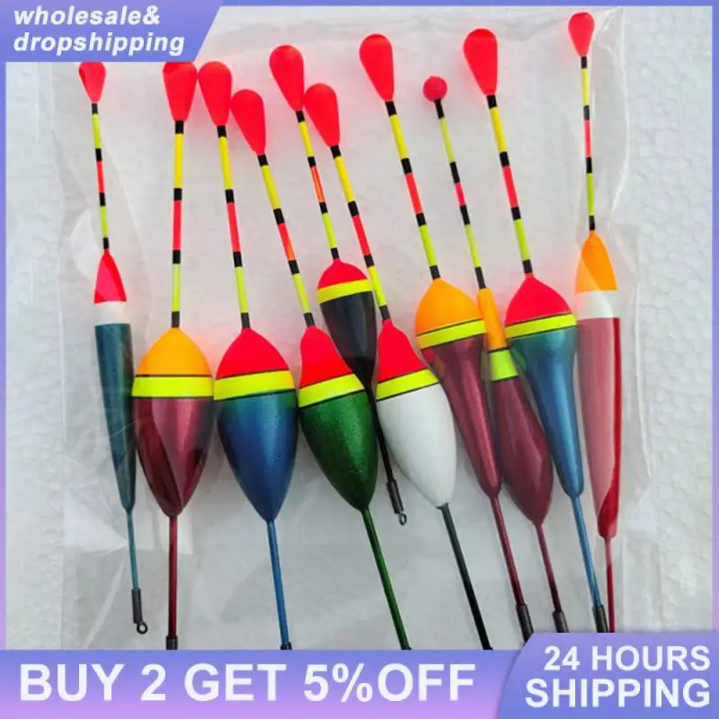 5pcs-Fish-Floating-Set-Multi-color-Fishing-Light-Stick-Floats-Buoy ...