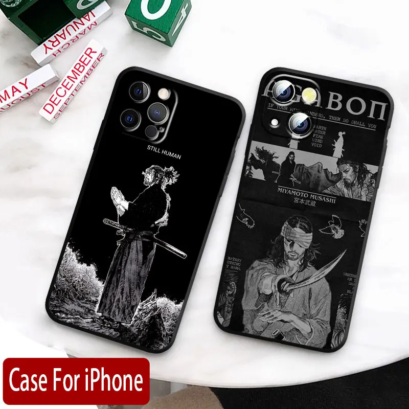 Vagabond-Miyamoto-Musashi-Phone-Case-For-Apple-iPhone-14-13-12-11-SE-XS ...