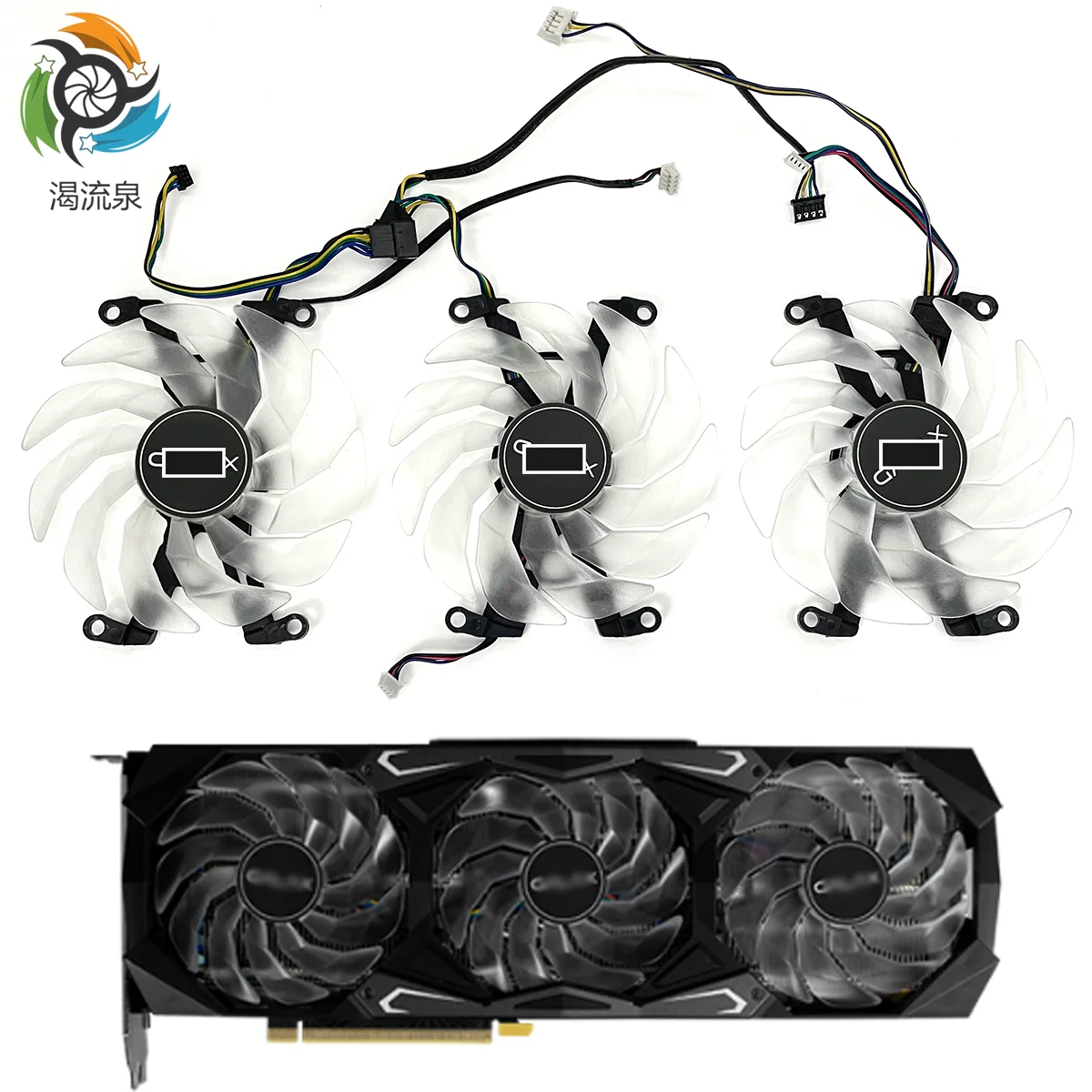 GALAX GeForce RTX için yeni 90mm 12V soğutma fanı™3060 3070 3080 Ti SG ...