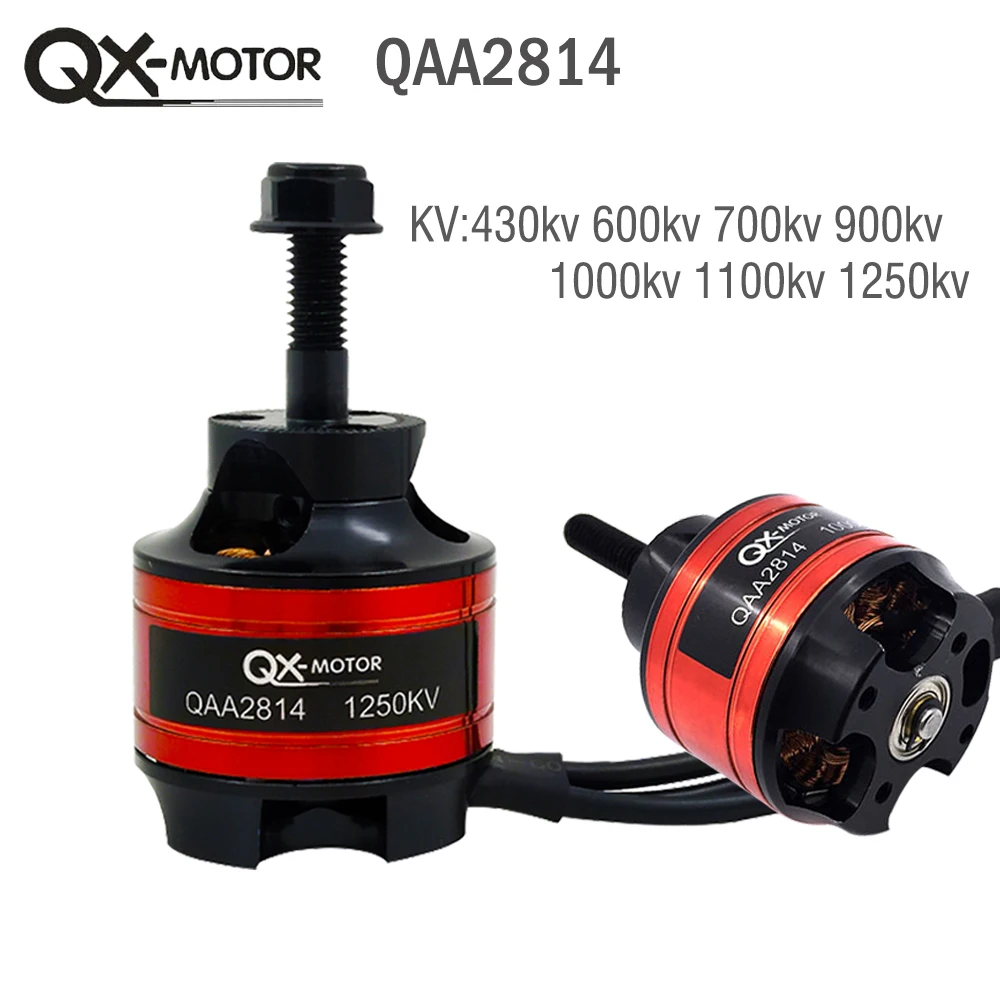 QX-MOTOR-Brushless-Motor-QAA2814-3536-CW-CCW-600KV-900KV-1000KV-1100KV ...