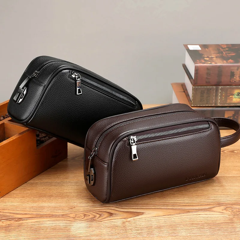 High-Quality-Genuine-Leather-Men-Clutch-Bags-Fashion-Business-Clutches ...