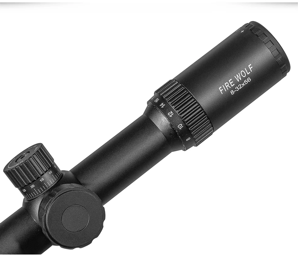 Tactics 8-32X56 Rifle Scope Side Optics Focus Black Matte For Hunting ...
