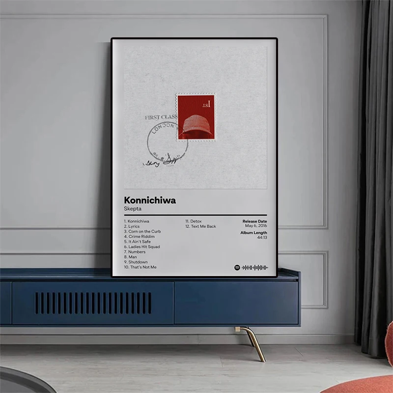 Pop Rap Music Album Cover Artist,Skepta Poster,Aesthetic Hared,Hip Hop ...