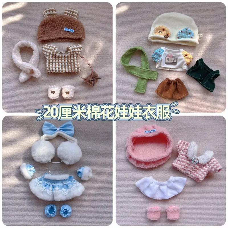 For-20cm-Idol-Doll-Doll-Clothes-Outfit-Accessories-Cute-College-Dress ...