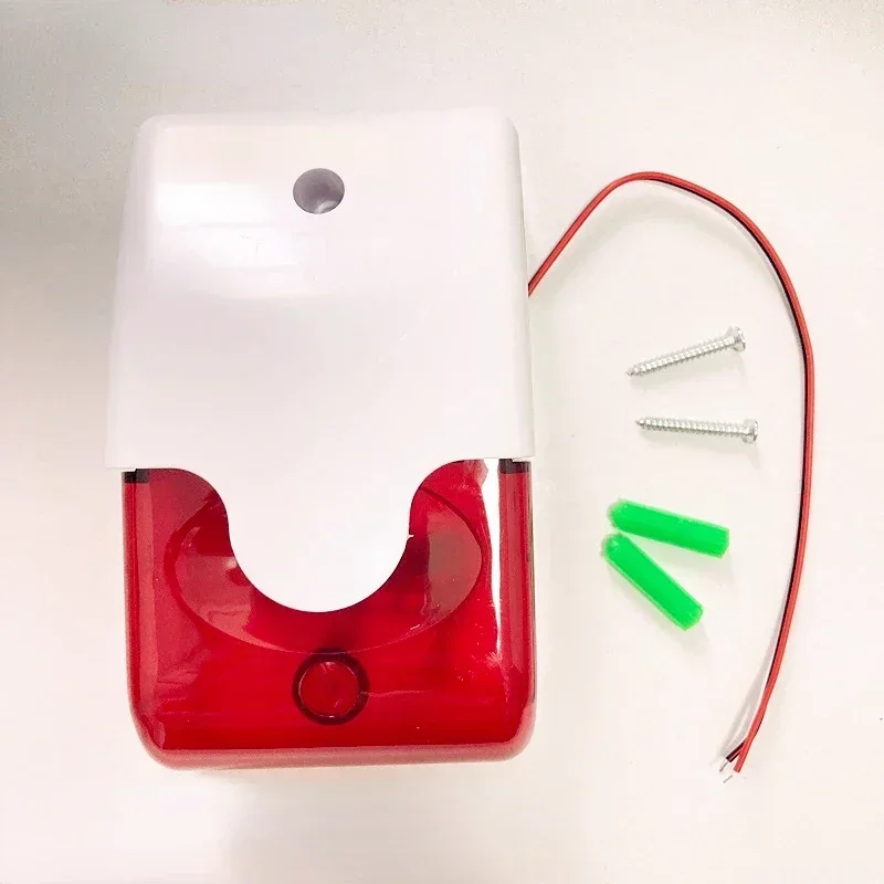 Strobe-Siren-Alarm-103-dB-Horn-12V-24V-220V-Wiring-Flashing-Alarm ...