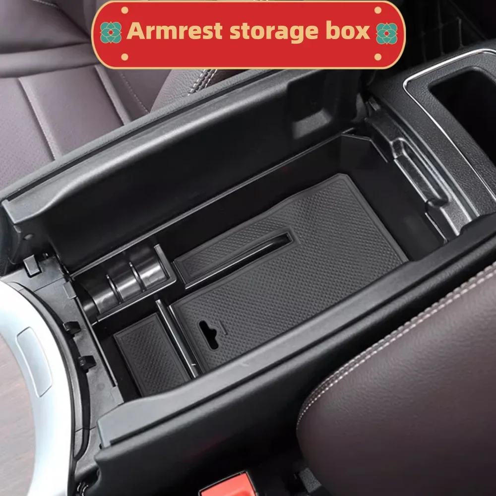 Armrest Storage Box For Mercedes Benz C Class W205 2015-2021 GLC W253 ...