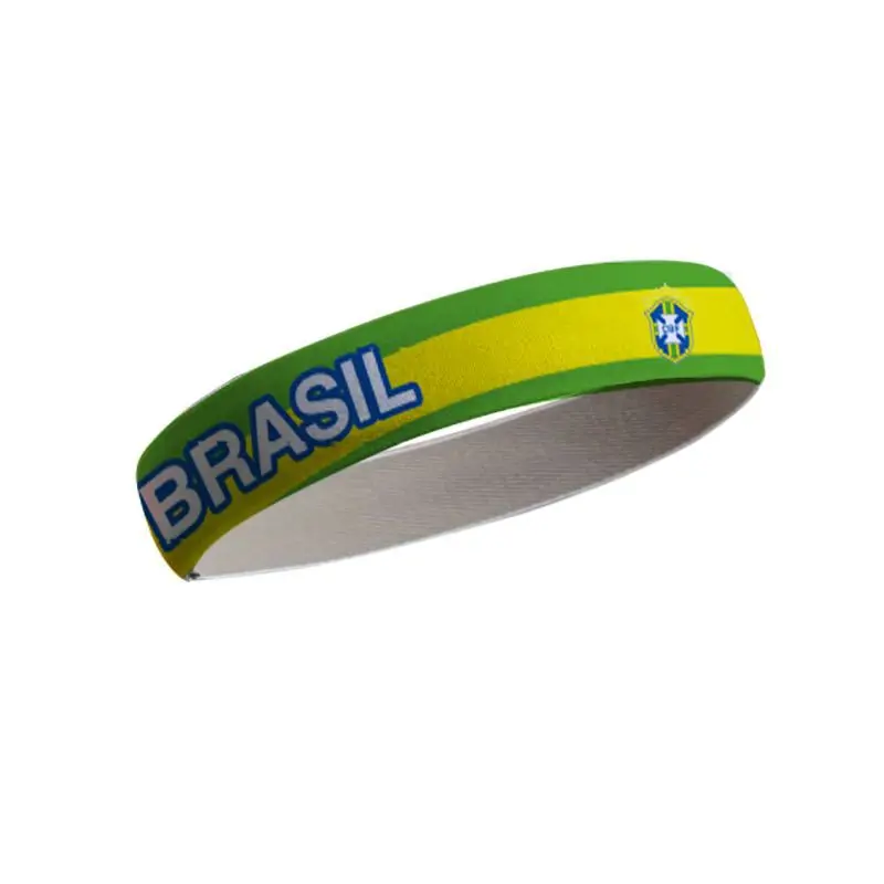 World-Football-Fans-Brazil-Spain-England-France-Flexible-Headband ...