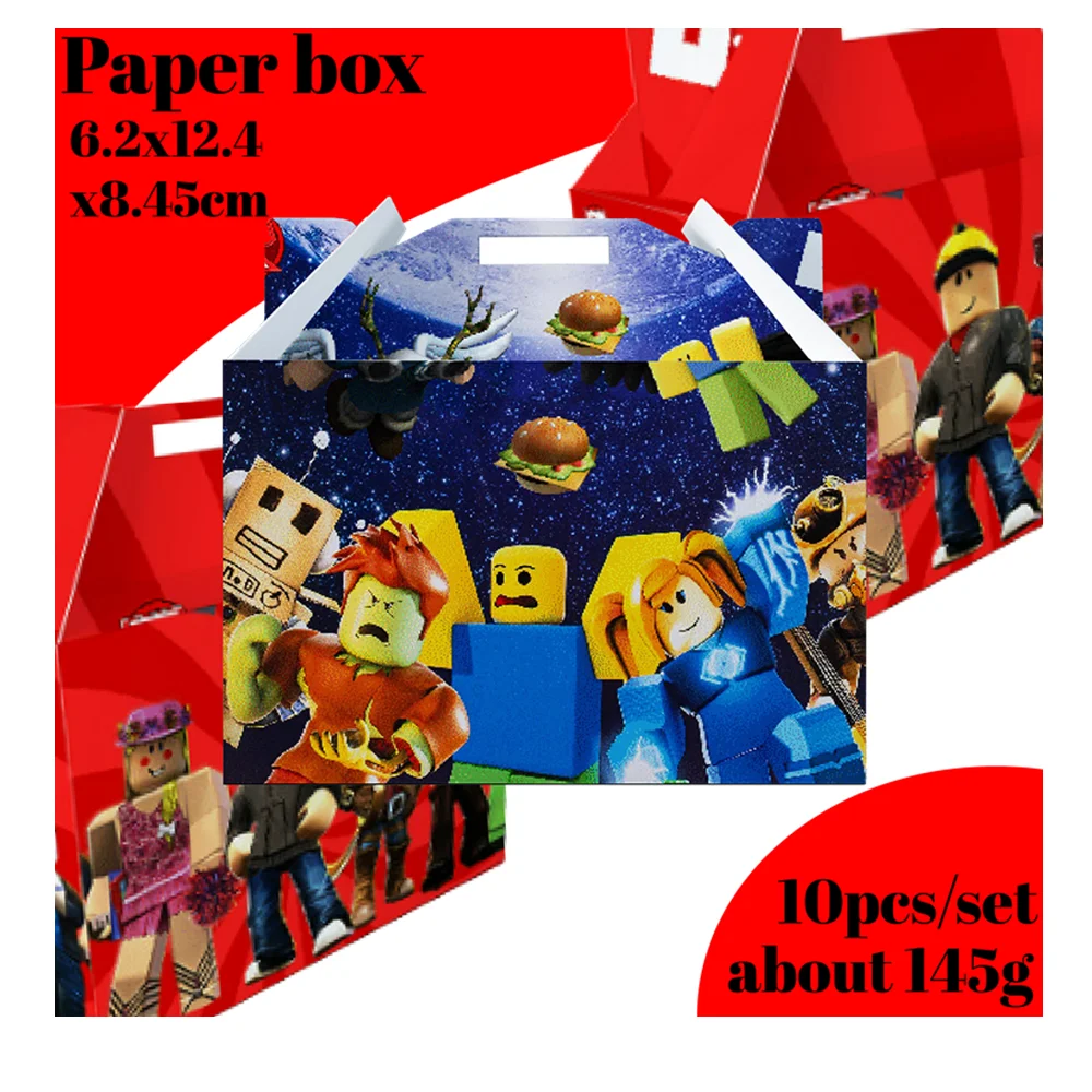 Roblox-Game-Party-Favors-Boxes-for-Kids-Birthday-Decor-Supplies-Robot ...