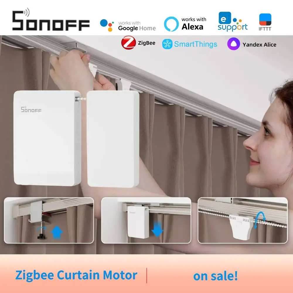 SONOFF-Zigbee-Smart-Curtain-Motor-Switch-DC-5V-1A-Smart-Home-eWeLink ...