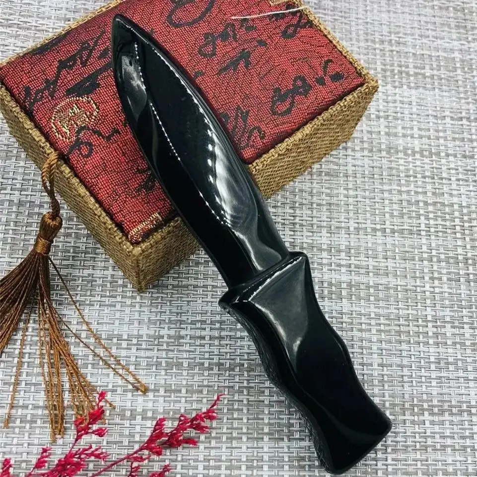 Wholesale-Hot-Sale-Obsidian-Crystal-Crafts-Sword-Polished-Crystal ...