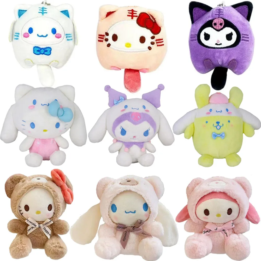 Sanrio-Llavero-de-peluche-de-Hello-Kitty-mu-eco-Kawaii-Cinnamoroll ...