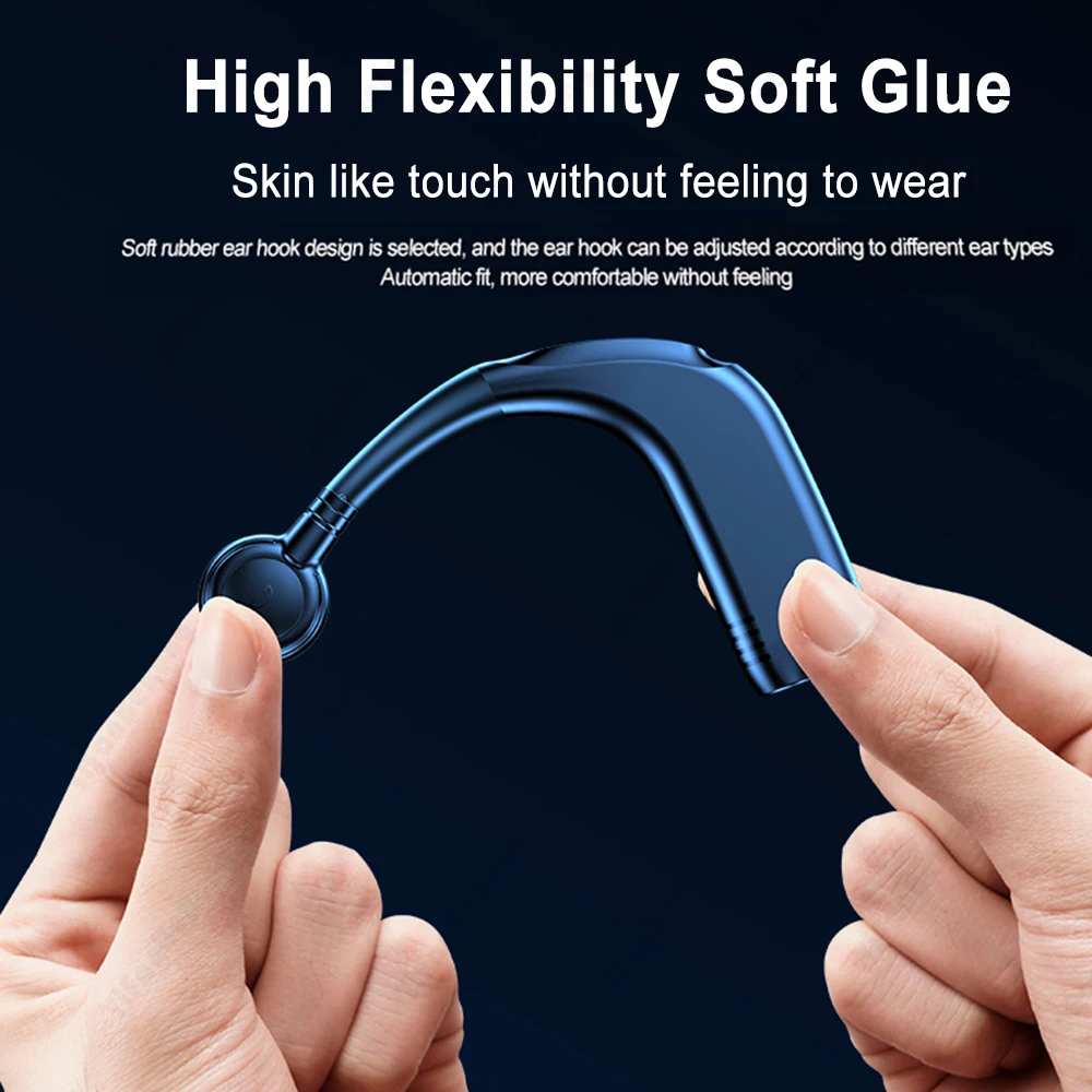 Wireless-M99-Bluetooth-compatible-Headset-Noise-Cancelling-Hanging-Ear ...