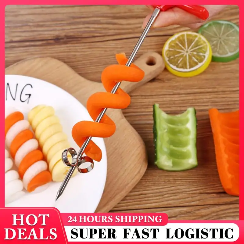 Manual-Spiral-Screw-Slicer-Vegetable-Carving-Knife-Tool-Of-Spiral ...