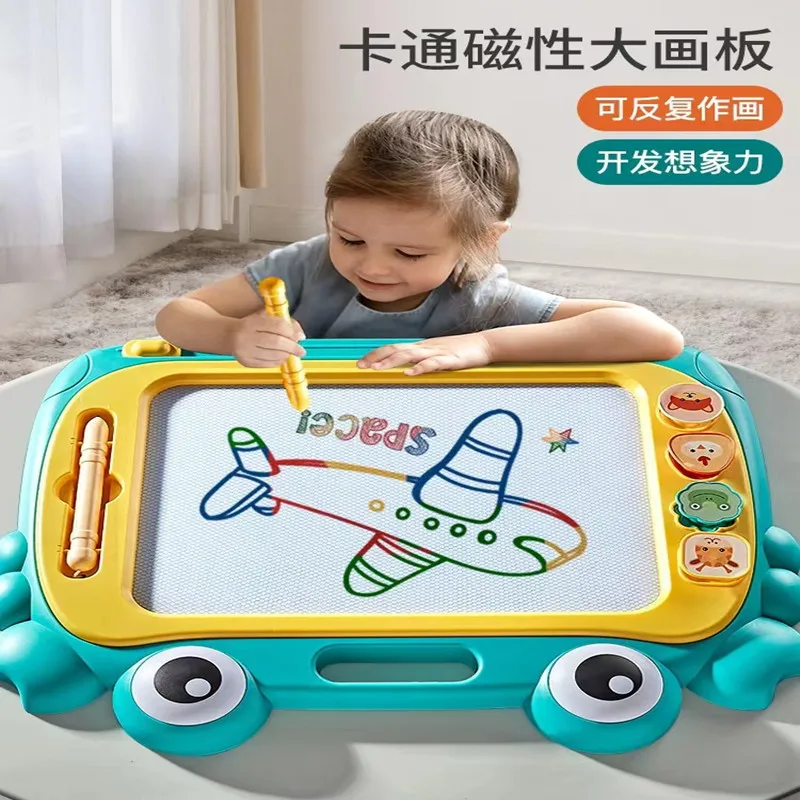 Tablero-de-dibujo-magn-tico-para-ni-os-tablero-de-Graffiti-de-Color ...