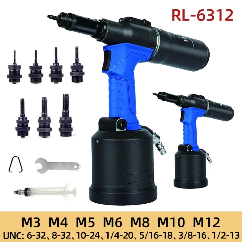 Lightweight-Pneumatic-Riveter-Automatic-Rivet-Nut-Gun-M3-to-M12 ...