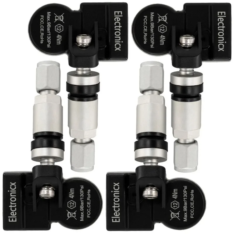 4PCS 433 MHZ 52933-2M650 52933-2J100 Car TPMS Tire Pressure Sensor ...