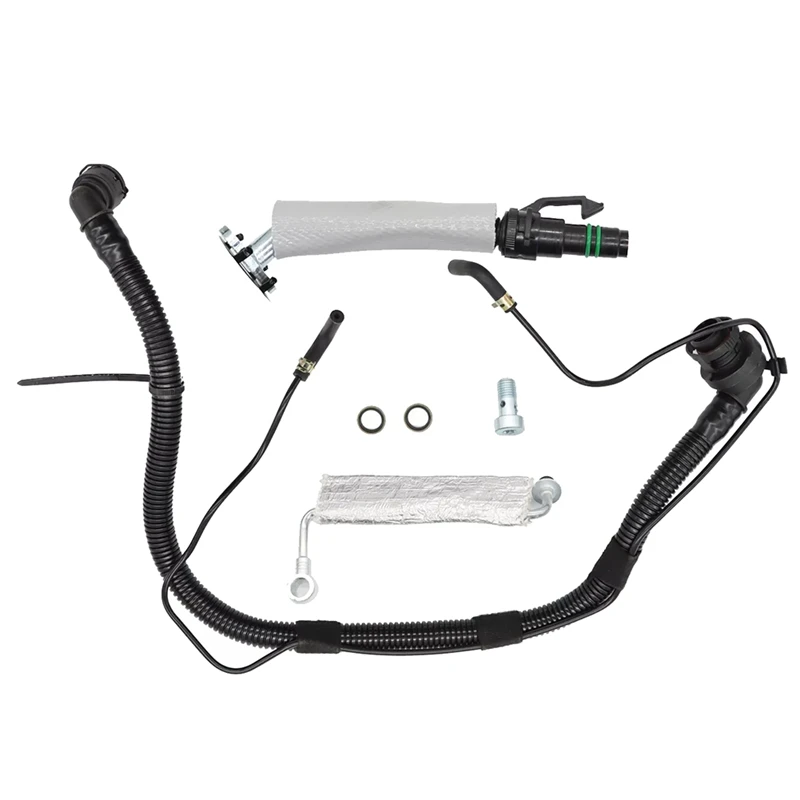Turbo Charger Coolant Return Hose Line For Chevy Cruze For Buick ...