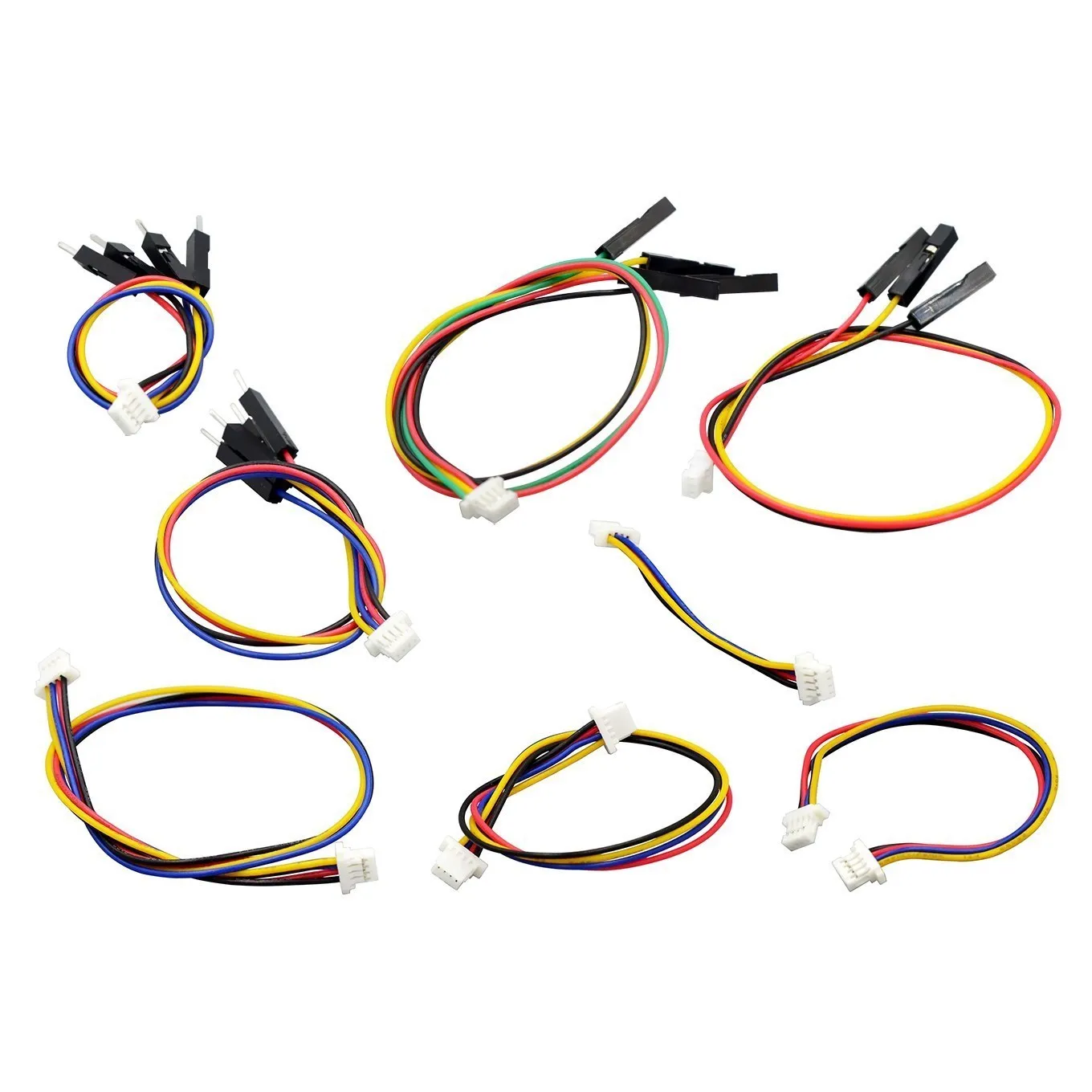JST1-0-SH1-0-4pin-cable-with-socket-male-head-Dupont-wire-For-STEMMA-QT ...