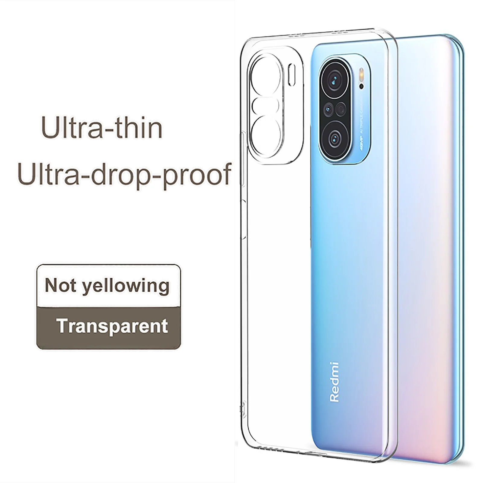 Ultra-thin-shockproof-Transparent-Color-Soft-Case-For-Xiaomi-Poco-X5-X4 ...