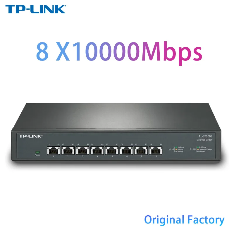 Tp-link Tl-st1008 Switch Ethernet 10gbe Switch 10 Gigabit Switch ...