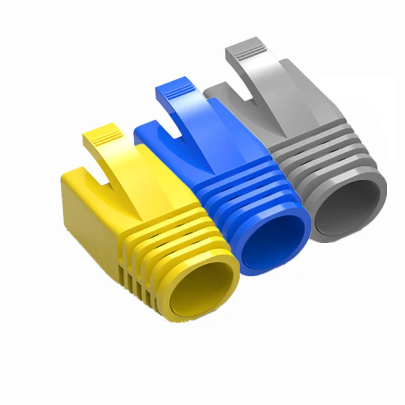 RJ45 Cat7 Caps Covers Cat6a Network Ethernet Cable Connector Cat 7 Plug ...