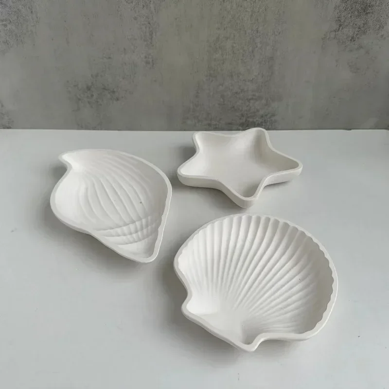 Star-Conch-Shell-Plate-Silicone-Mold-Candle-Aromatherapy-Gypsum-Tray ...