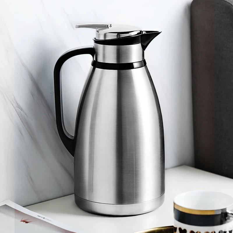 Thermos Pot Large Capacity 304 Stainless Steel Boiling Water Bottle ...