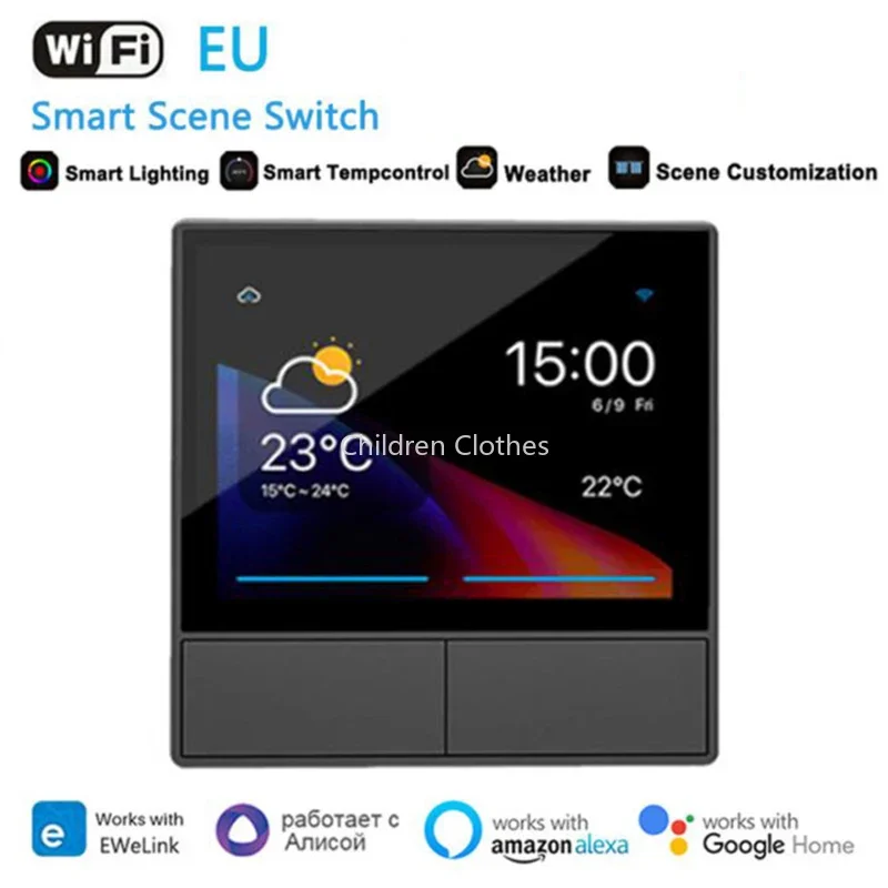 NSPanel-Smart-Scene-Wall-Switch-Wifi-Smart-Home-HMI-Panel-Thermostat ...