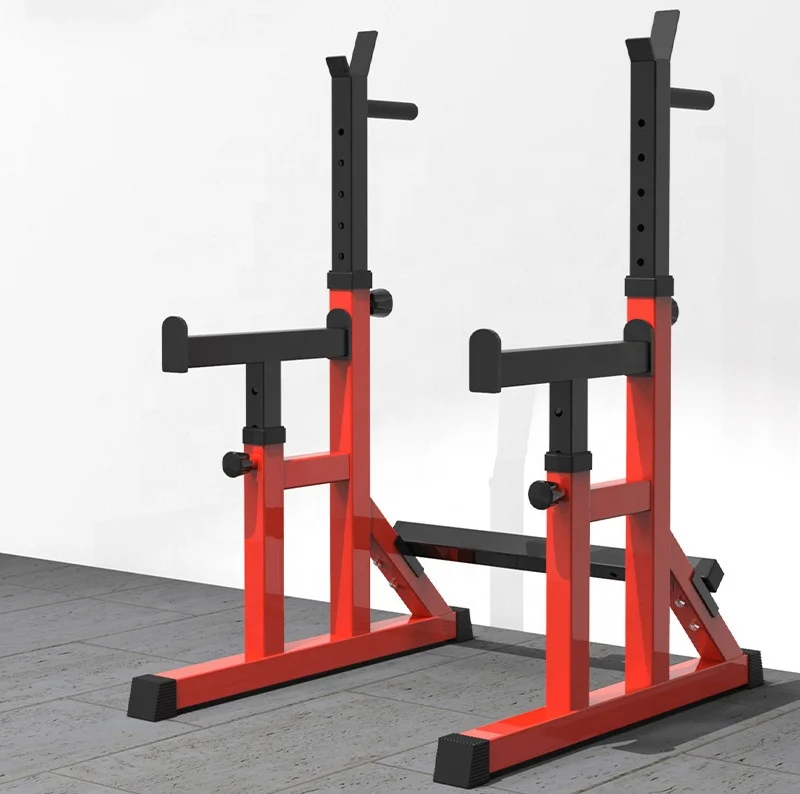 Heavy-Duty-Barbell-Rack-Adjustable-Bench-Press-Rack-Factory-Supplier ...