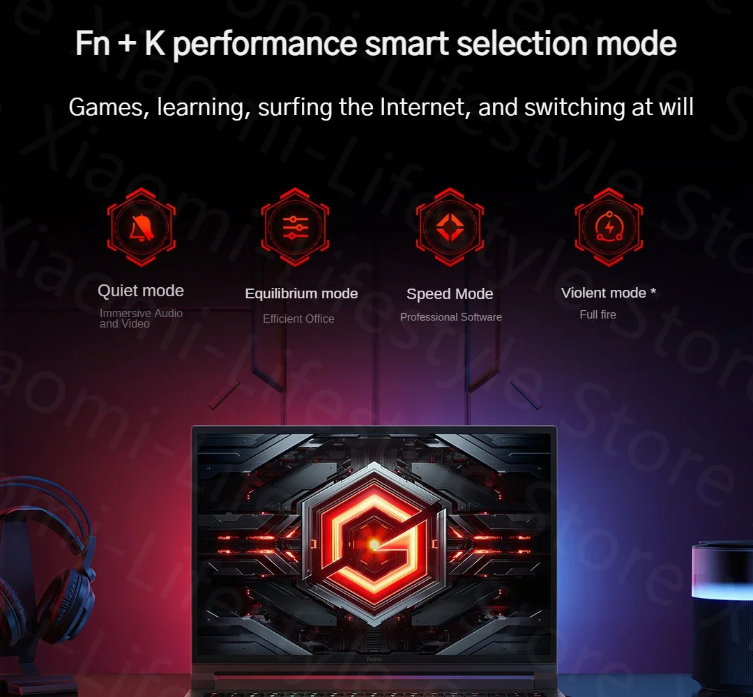 2024 Xiaomi Redmi G Pro Game Book Laptop i9-14900HX NVIDIA GeForce RTX ...