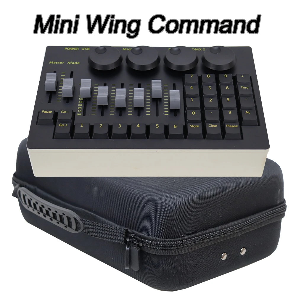 Command Console Mini Wing On Pc 2048 Parameters Stage Light Controller ...