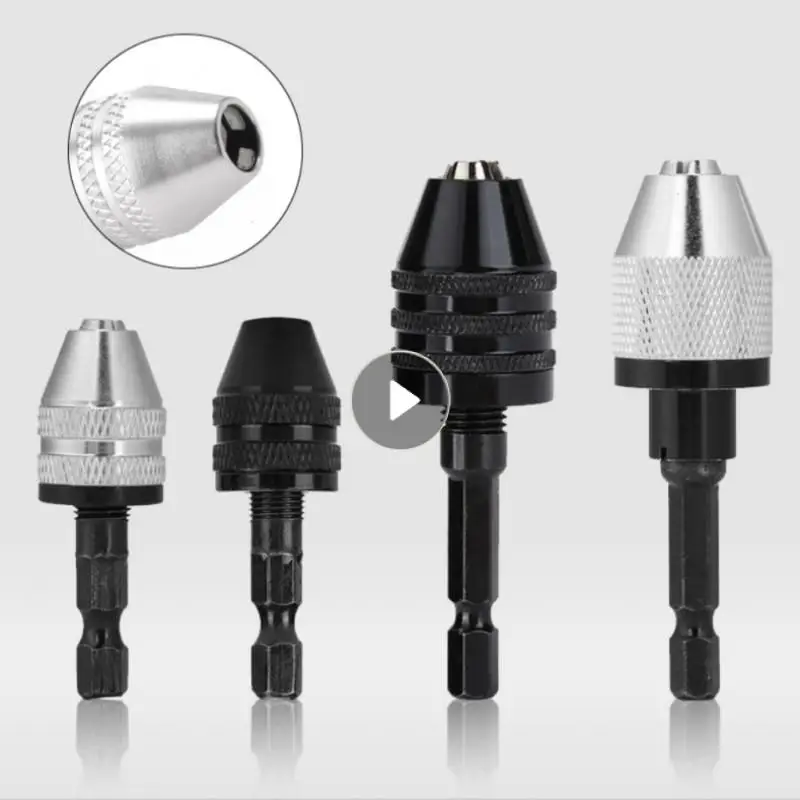 Drill-Chuck-0-3mm-Mini-Jaw-Quick-Change-Keyless-Drill-Bit-Adapter ...