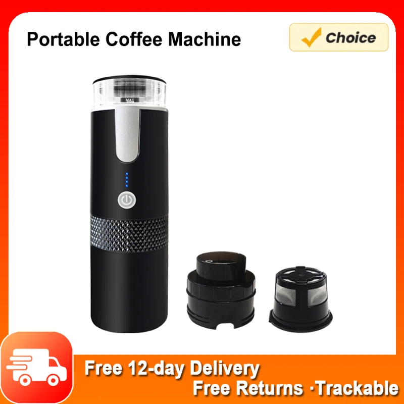Portable-Coffee-Maker-170mL-Wireless-Electric-Espresso-Machine-Mini ...
