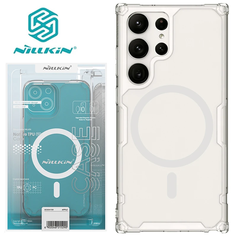 NILLKIN Transparent Clear Phone Case Cover On For Samsung Galaxy S24 ...