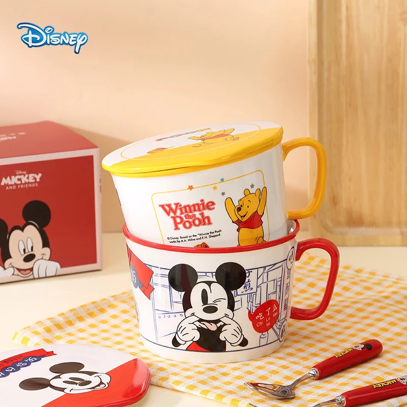Disney-Mickey-Mouse-Food-with-Lid-Container-Bento-Lunch-Box-for-Kids ...