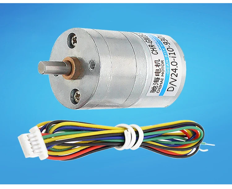 GM25-BLDC2418 DC бесщеточный редукторный двигатель с высоким крутящим ...