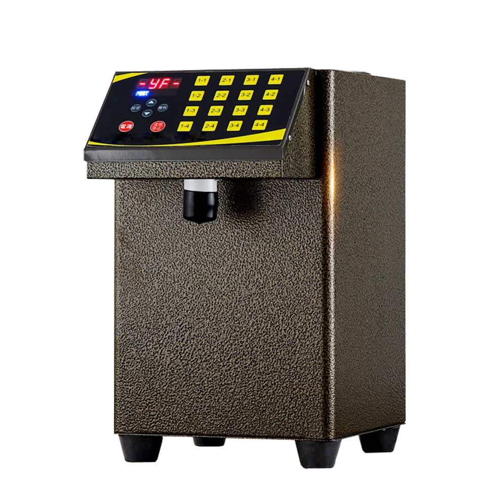 RC16B 16 Quantitative Fructose Machine Commercial Electric Bubble Tea ...