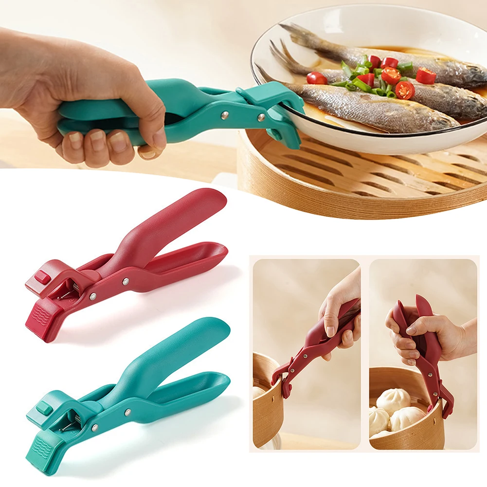 Home-Anti-Scald-Bowl-Holder-Clip-Multifunctional-Silicone-Dish-Lifter ...