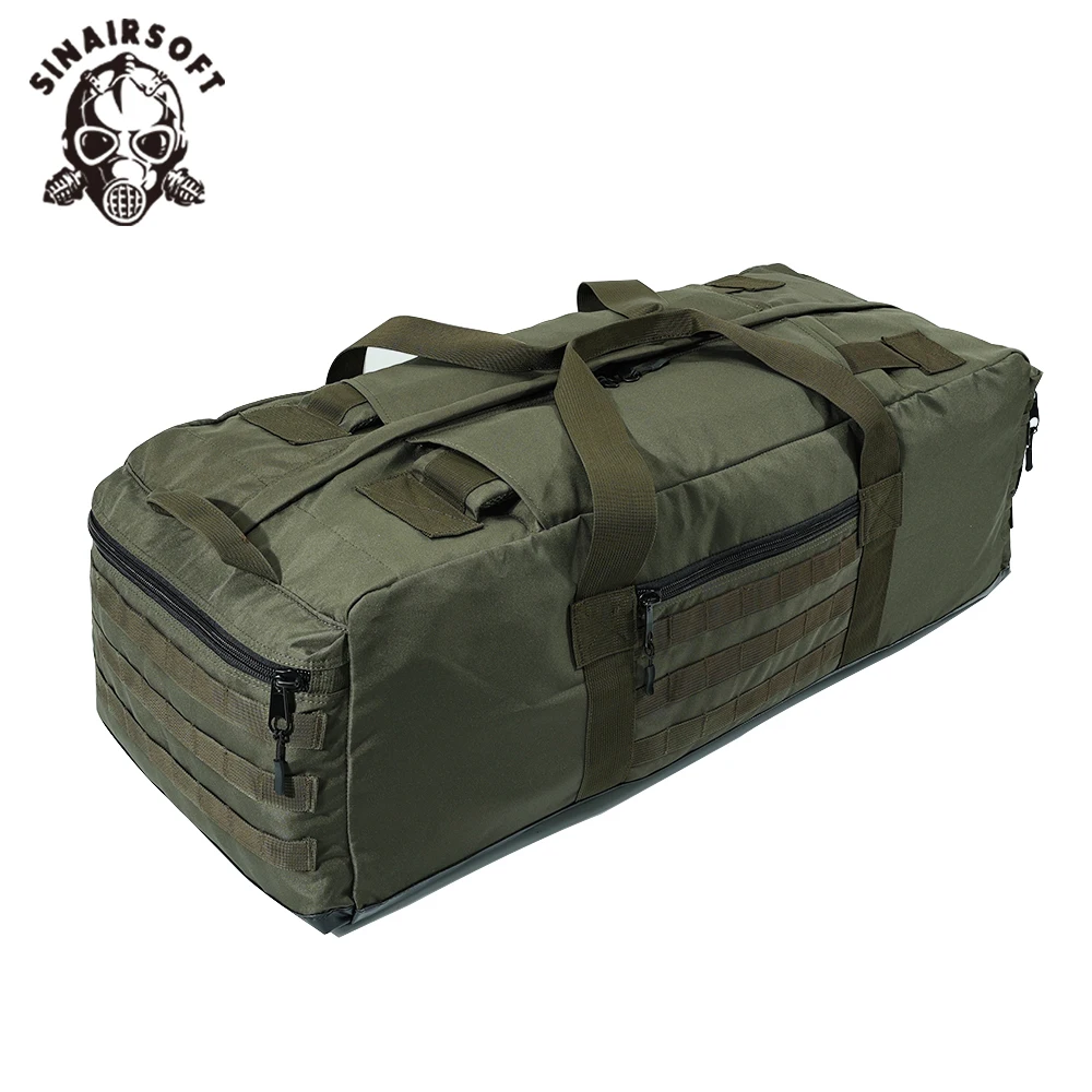 80L Large Capacity Tactical Men's Backpack 500D Nylon Water-resistant ...