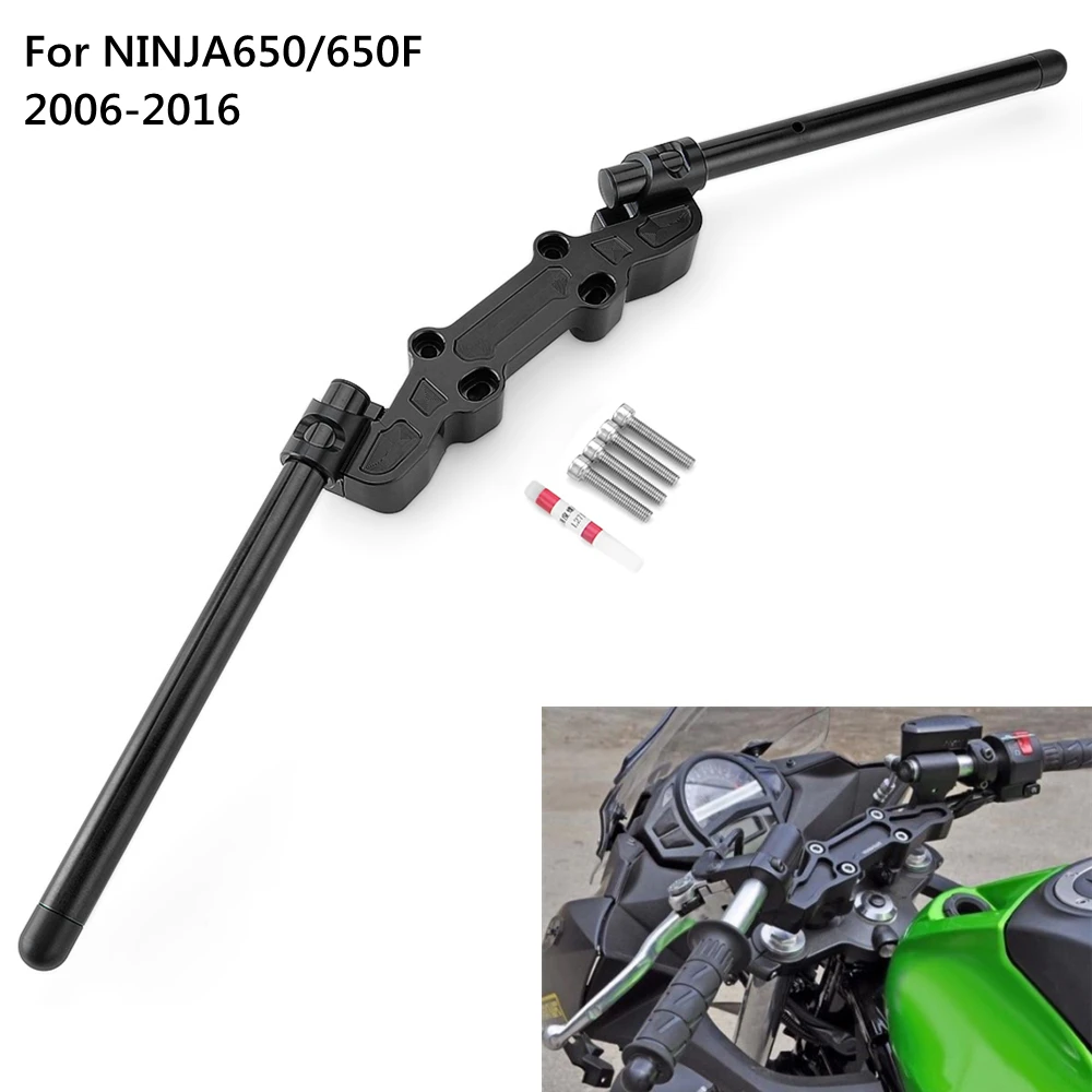 NINJA650 NINJA650F Motorcycle Handlebars Clip on for For KAWASAKI NINJA ...