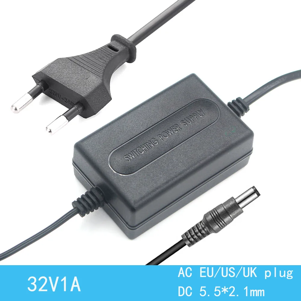 DC Power Supply 32V 0.5A 1A Robot Vacuum Cleaner Power Adapter Cord ...