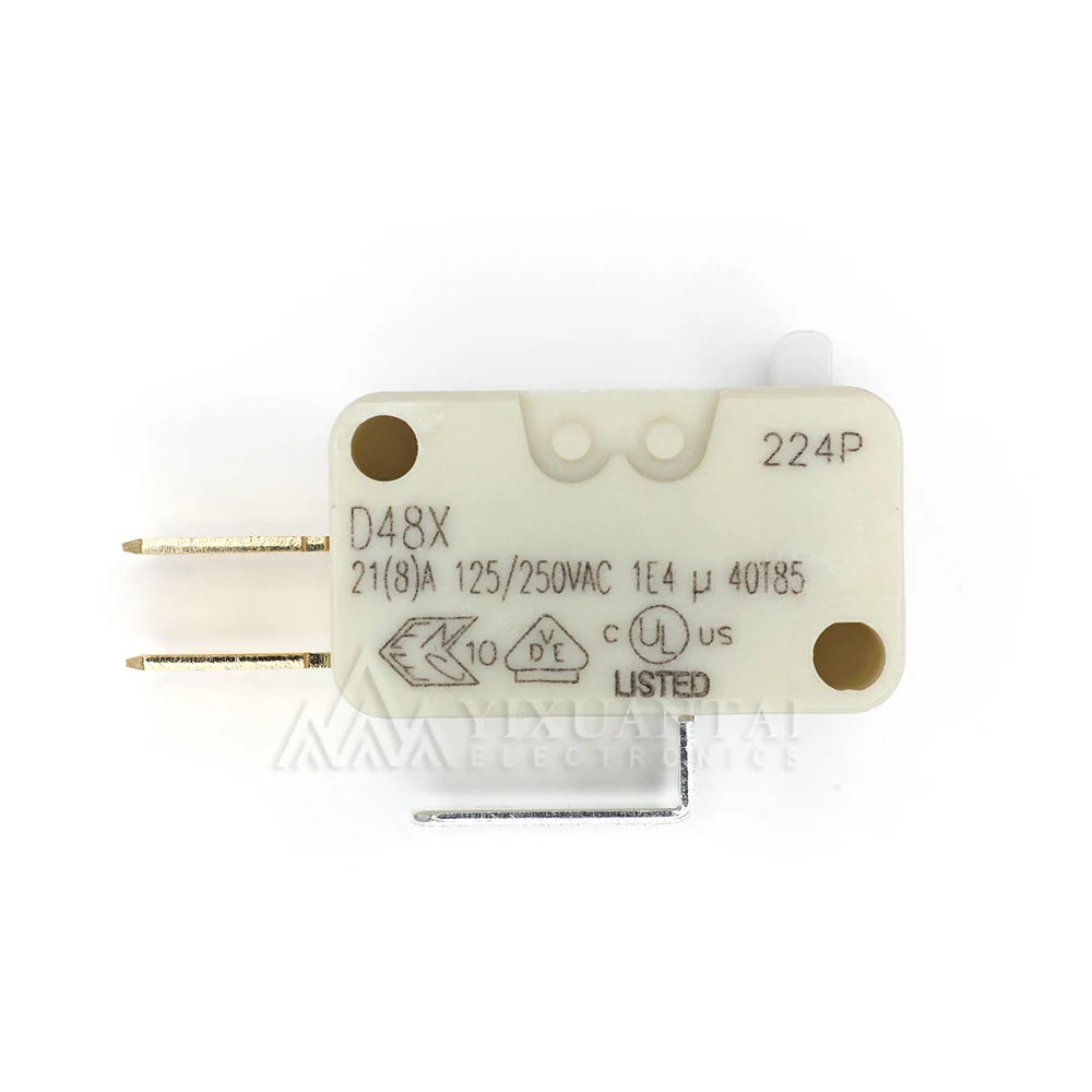 5pcs/Lot CHERRY/ZF D48X-21A D48X 21A Micro Switch short handle 10A 250V ...